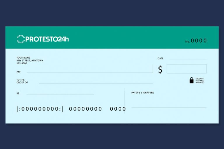 Como protestar cheque online? | Protesto Online